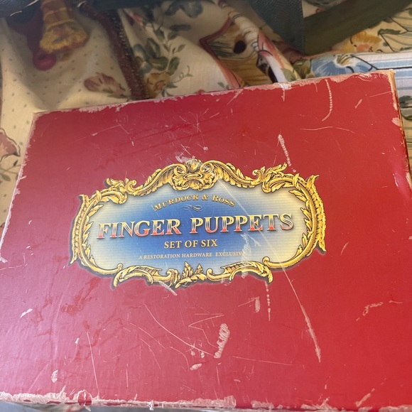 Restoration Hardware | Toys | Murdock Ross Finger Puppets | Poshmark